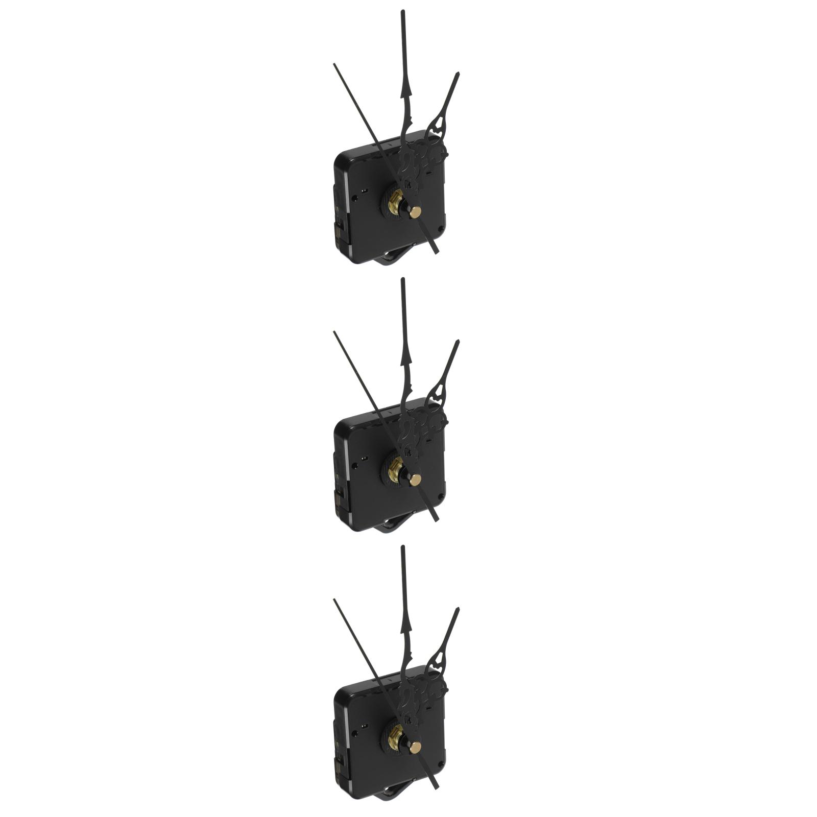 3 Pack Electric Electronic Clock Movement Replacement Kit Quartz Wall ...