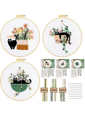 Embroidery Kits in Needlepoint & Embroidery - Walmart.com