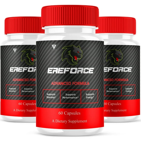 (3 Pack) Ereforce Advanced Formula, Ereforce Daily Health Formula (180 ...