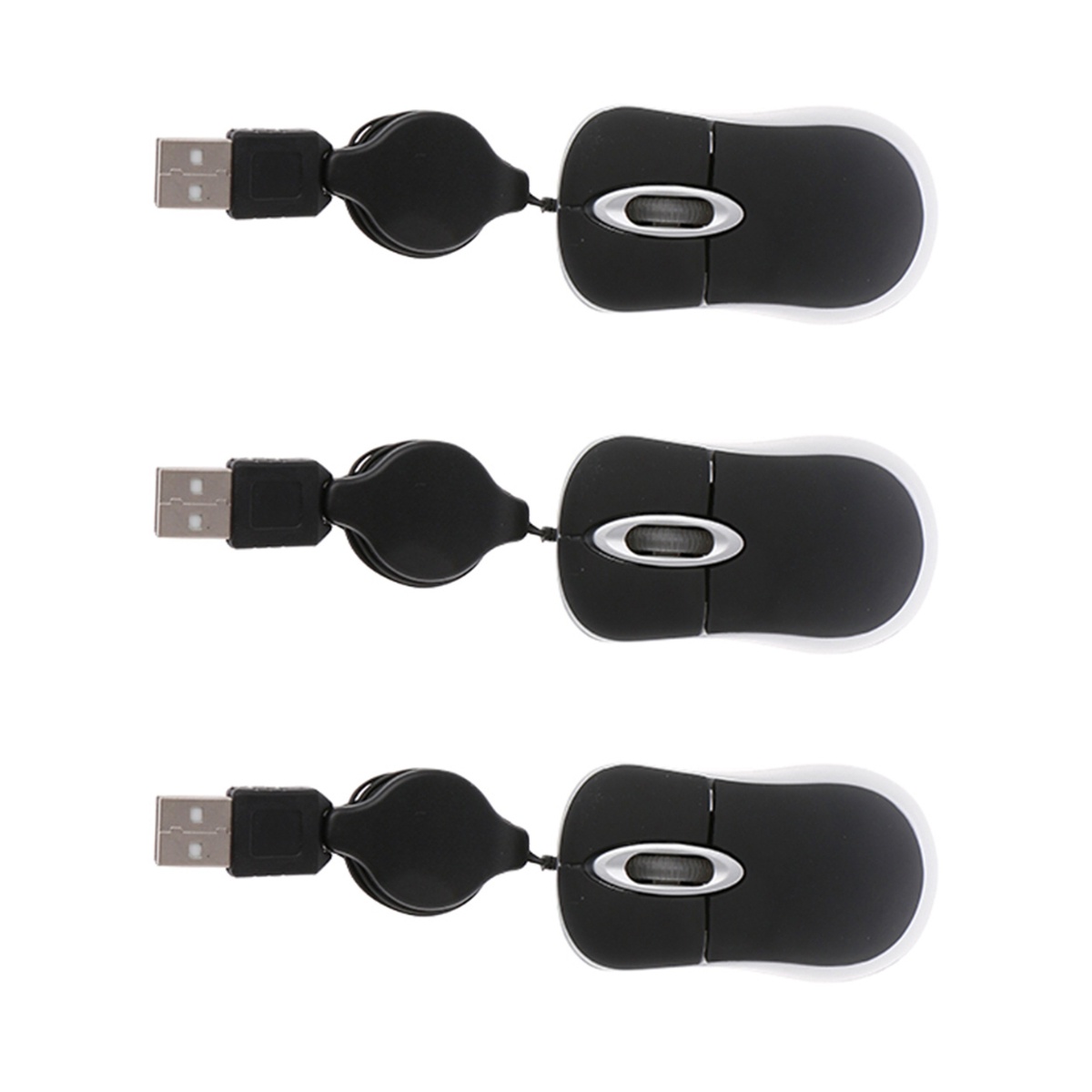3 Pack Ergonomic Design Mouse Notebook Compatible - Walmart.com