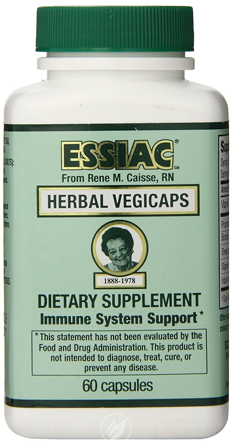 (3 Pack) Essiac International Herbal Supplement Vegicaps - Immune ...