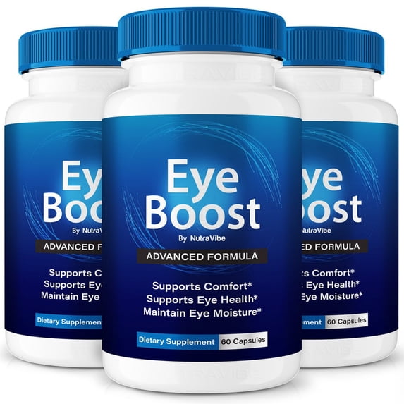 (3 Pack) Eye Boost Capsules – Daily Eye Care with Original Blend to ...