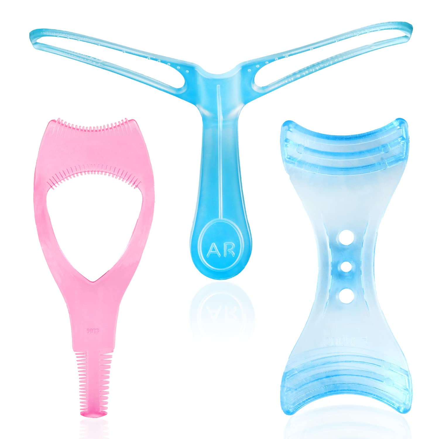 3 Pack Eye Makeup Tool Kit, Eyelashes Tools Mascara Shield Applicator ...