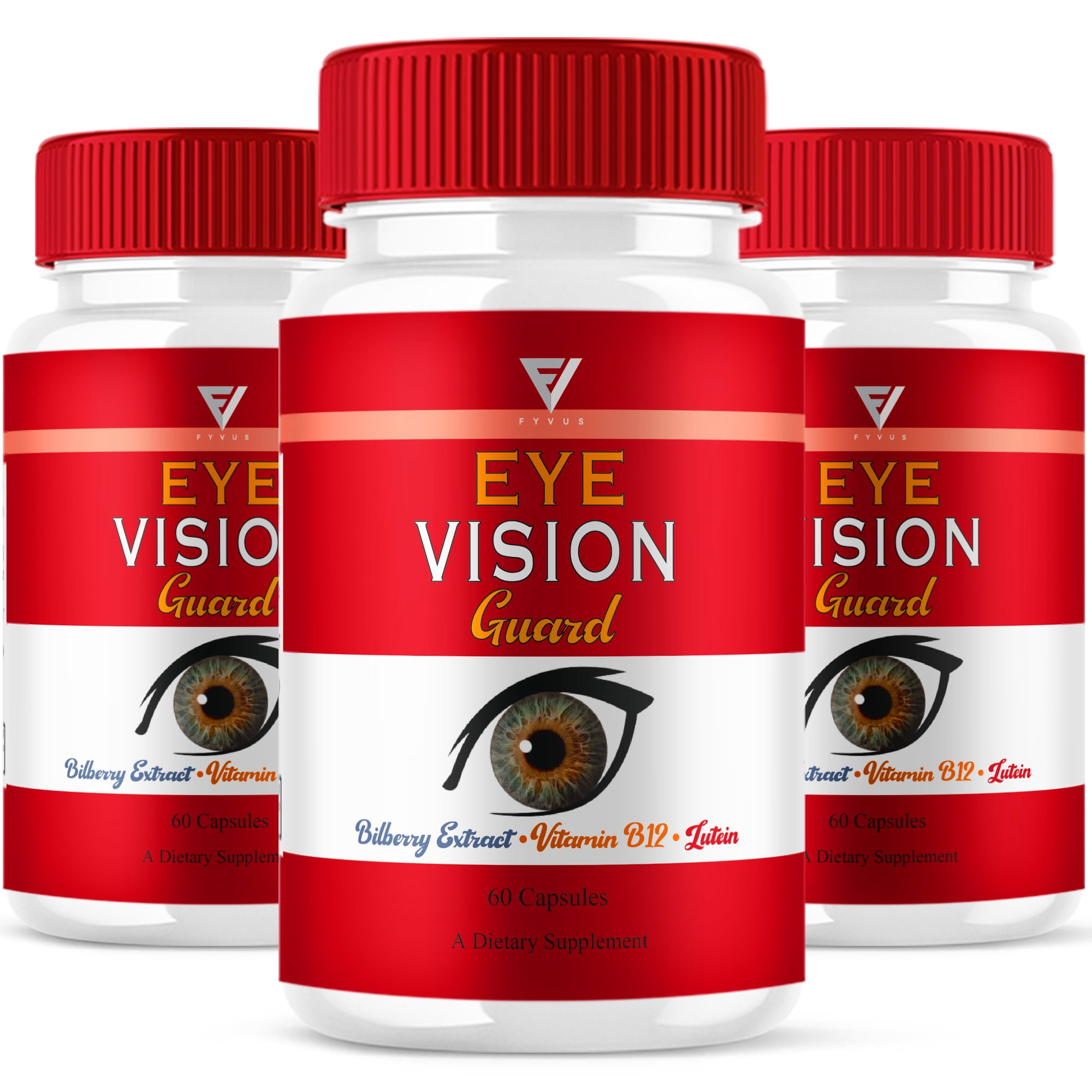 (3 Pack) Eye Vision Guard Pills, EyeVisionGuard Max Strength (180 ...