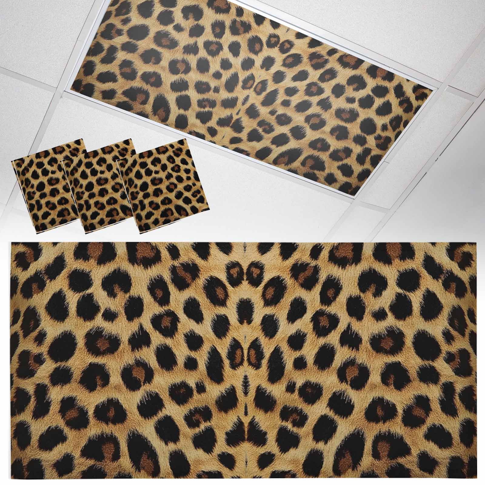 3 Pack Fashion Sexy Animal Fluorescent Light Covers for Ceiling Lights ...