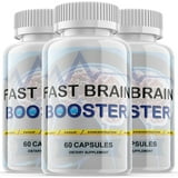 Fast Brain Booster (3 Pack) - Focus, Memory, Clarity & Energy Support ...