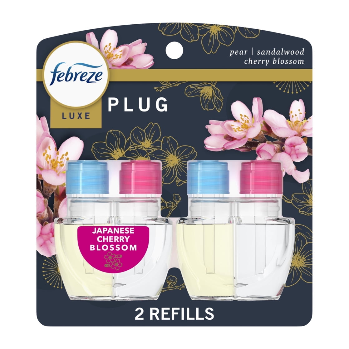 ( 3 Pack ) Febreze Plug In Air Freshener, Odor-Fighting Scented Oil ...