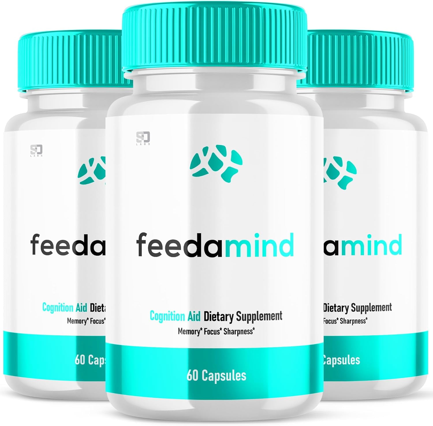 (3 Pack) Feedamind - Brain Boost Supplement - Dietary Supplement for ...