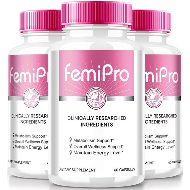(3 Pack) FemiPro Capsules, Premium Formula for Urinary Heath Support ...