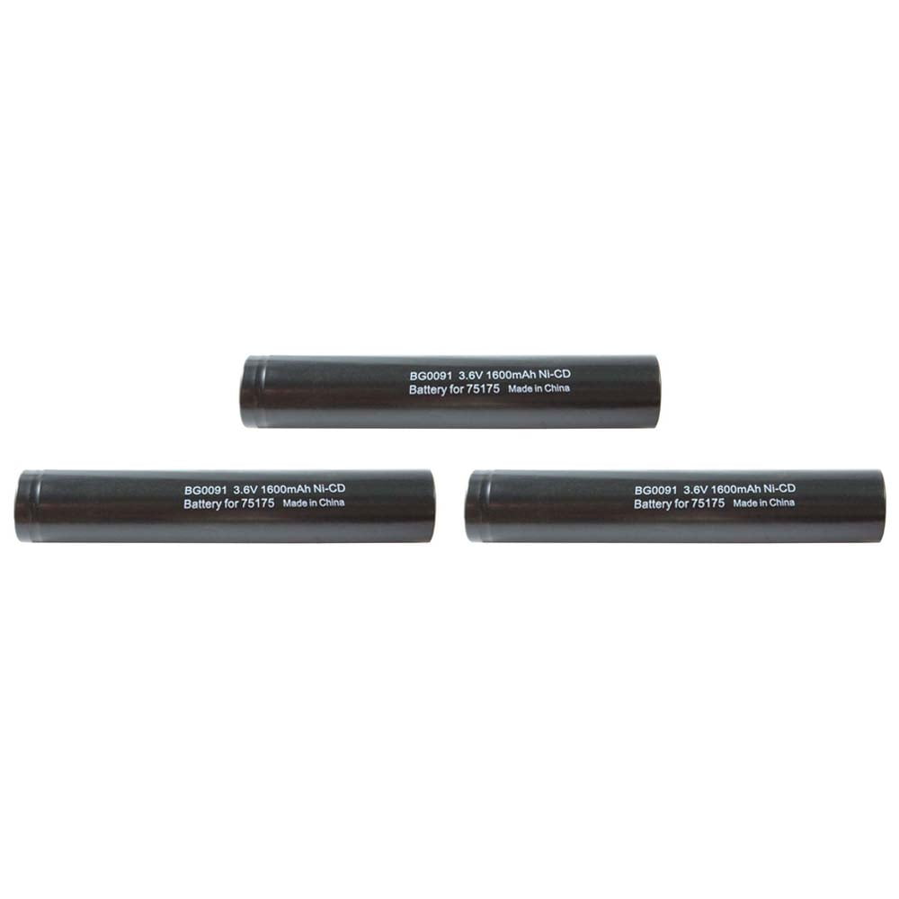 3-Pack Fenzer 3.6V BG0091 Rechargeable Flashlight Battery for ...