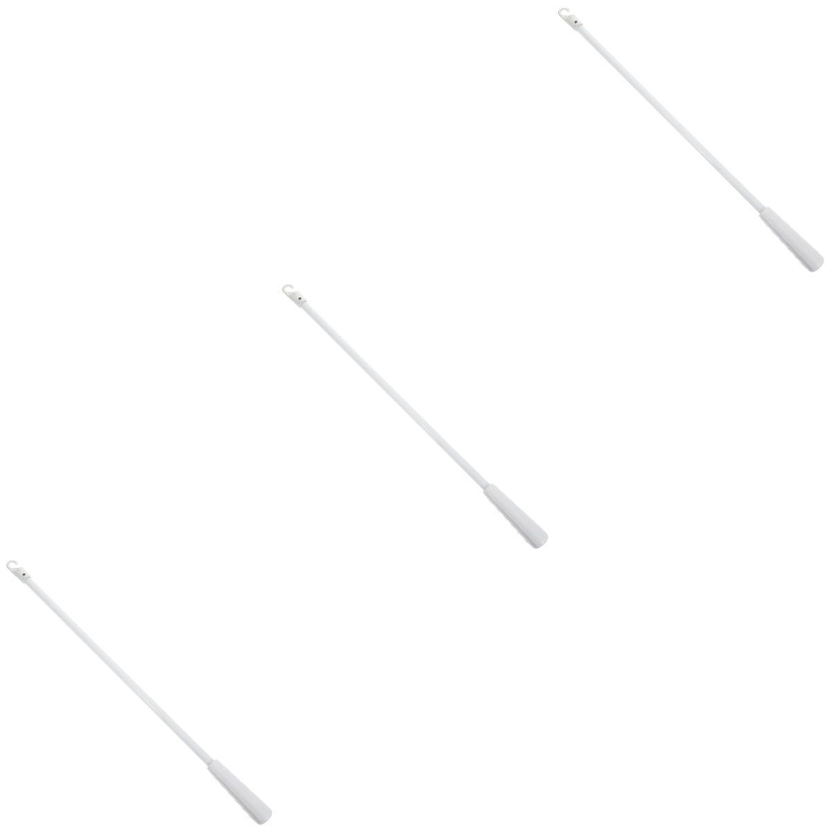 3 Pack Fiberglass Rotary Rod Curtain Rod Blind Stick with Hook Long ...