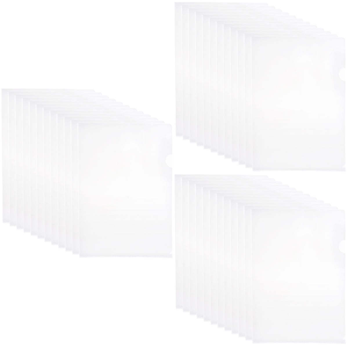 3 Pack File Set US Letter Size Folder Surface Labeling Not Required ...