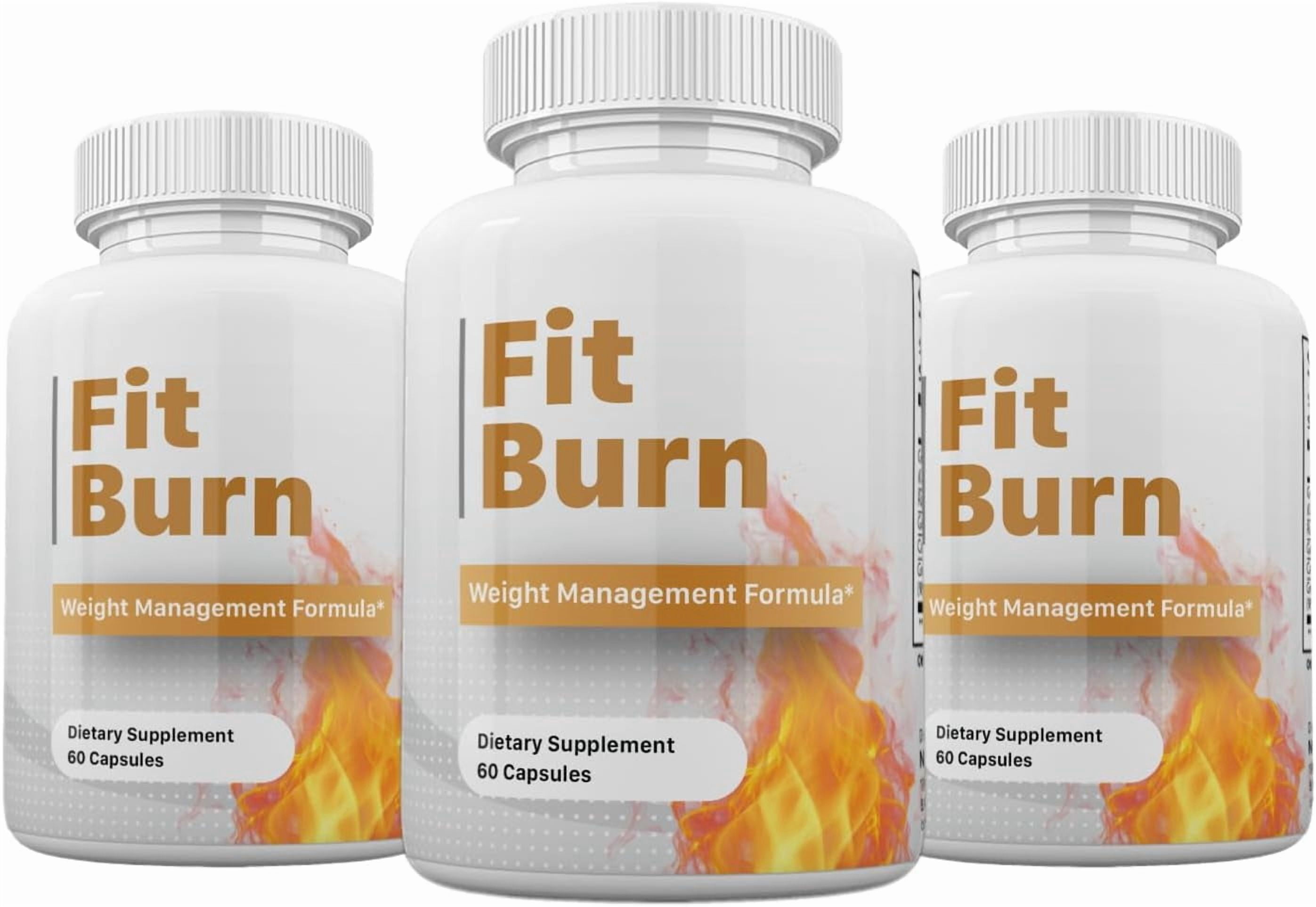 (3 Pack) Fit Burn Weight Advanced Formula - Fitburn Weight Dietary ...