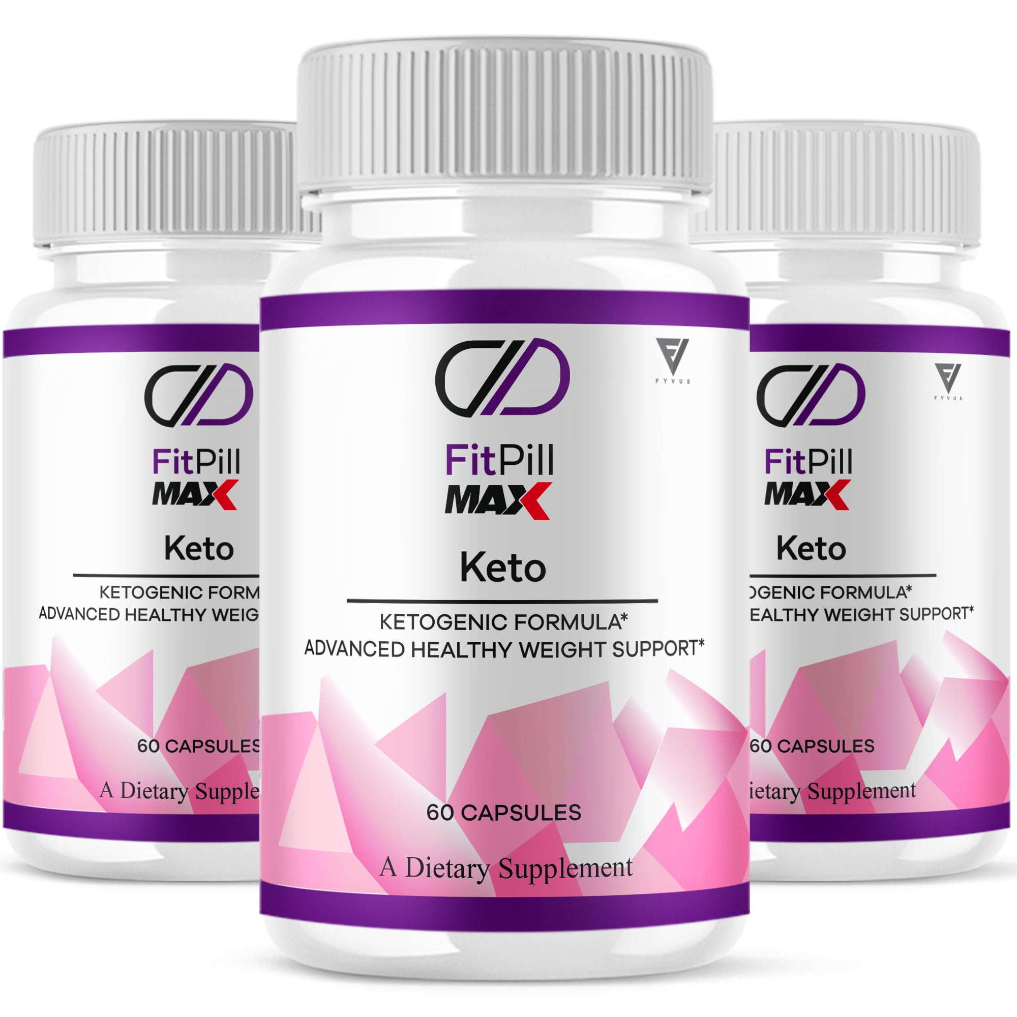 (3 Pack) Fitpill Max Keto Supplement, Fitpill Weight Management (180 ...