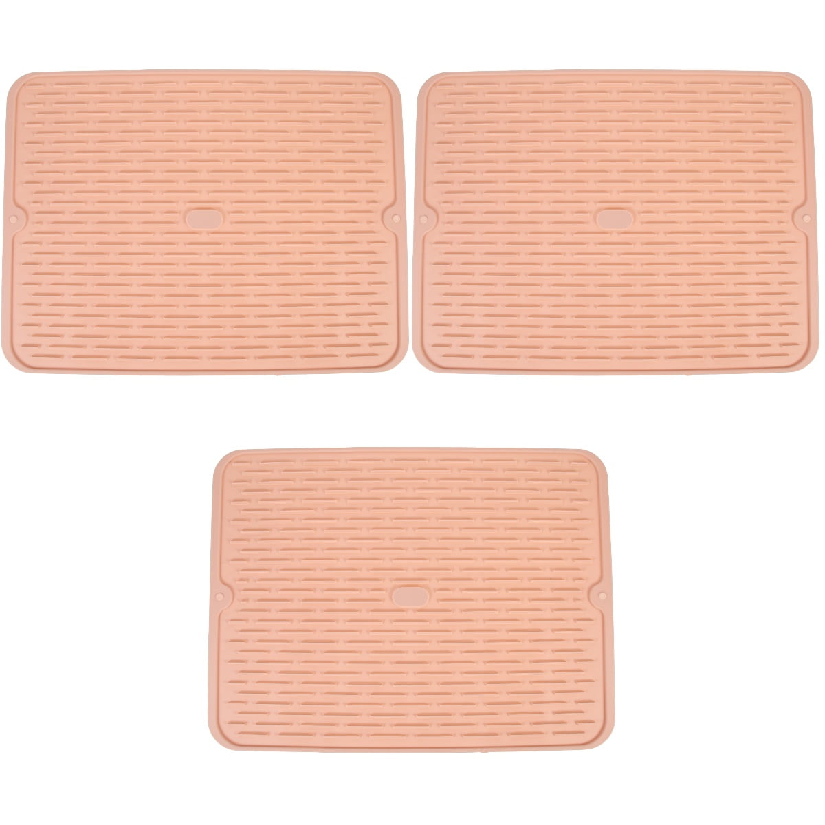 3 Pack Flatware Sink Mat Home Decor Tripod Clothes Drying Rack Mat ...