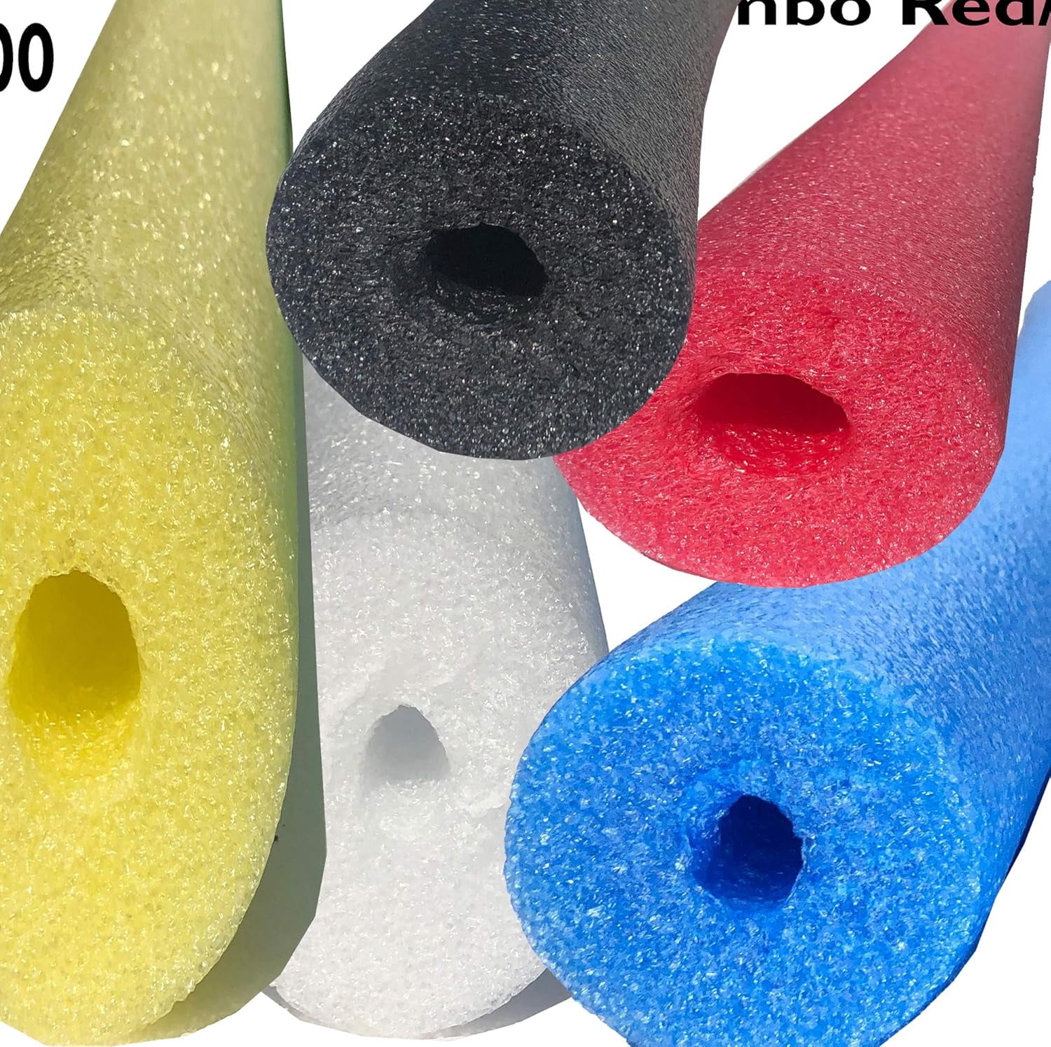 3 Pack Flex Connex 60 Inch x 3.5 Inch Jumbo Swimming Pool Noodle Fat ...