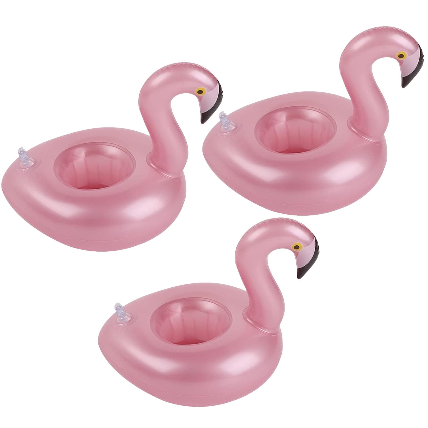 3 Pack Floating Drink Holders for Pool Inflatable Drink Holder Drink ...
