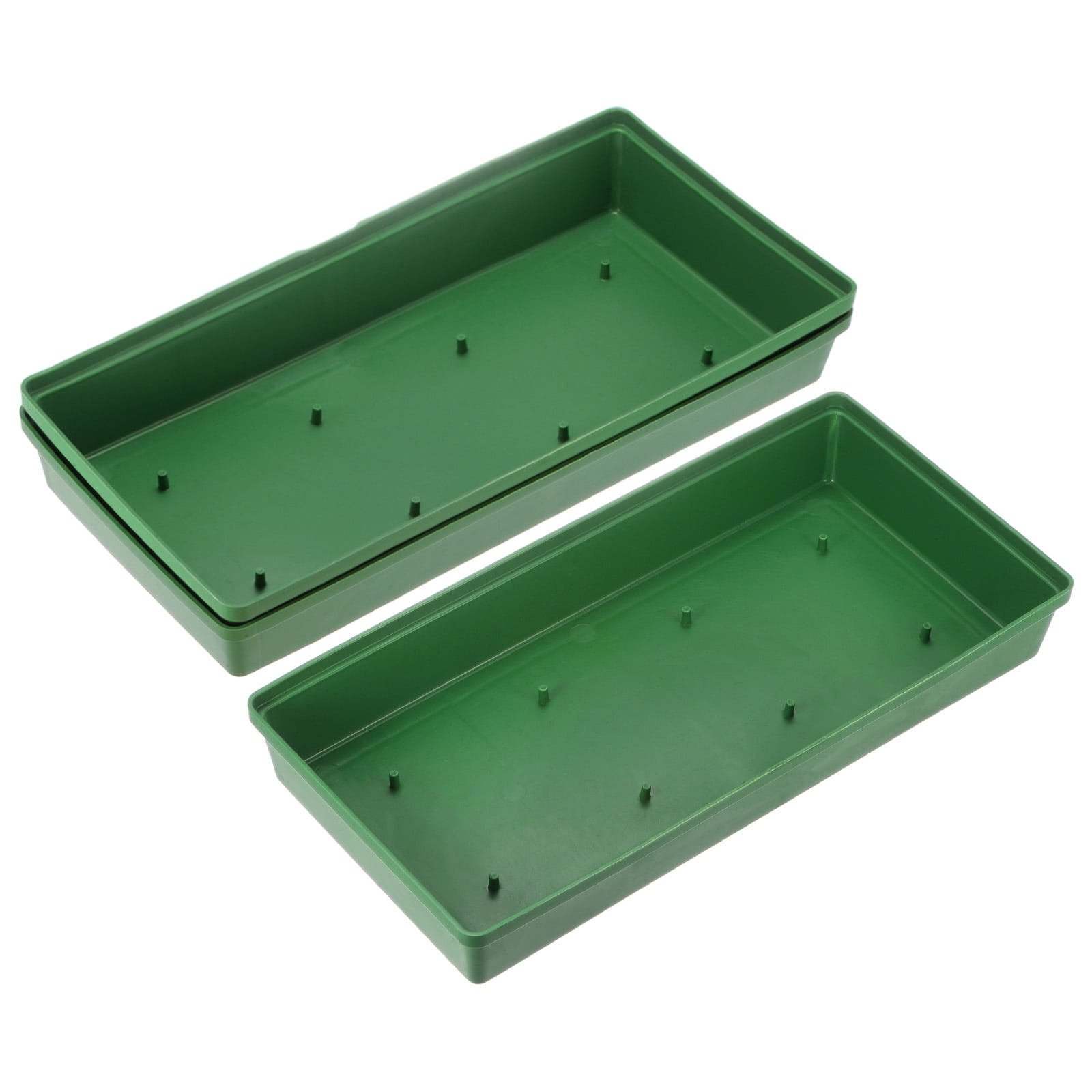 3-Pack Floral Centerpiece Trays, 10.24 Inch Plastic Bowl Flower ...