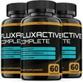 FluxActive Complete Formula - 3 Pack of 180 Active Supplement Capsules ...