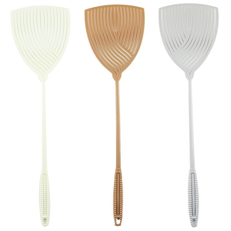 3 Pack Fly Swatters Heavy Duty, Flyswatter Jumbo Long Handle Fly Swat ...