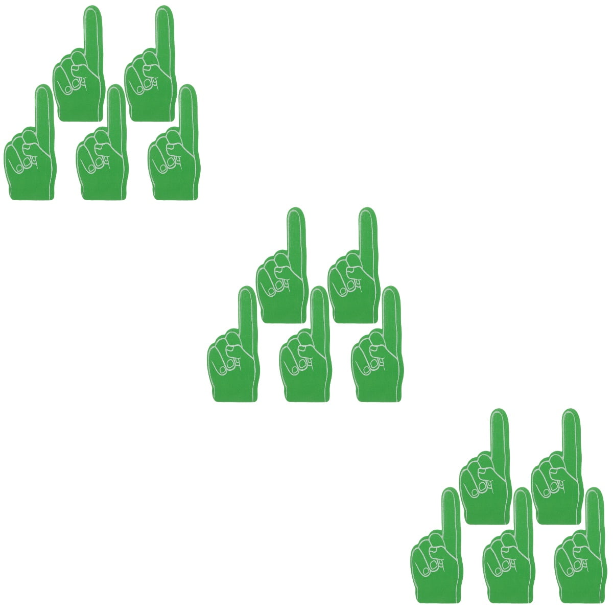 SOPOTUTU Cheerleading Foam Finger, Eva Material, Creative Design ...