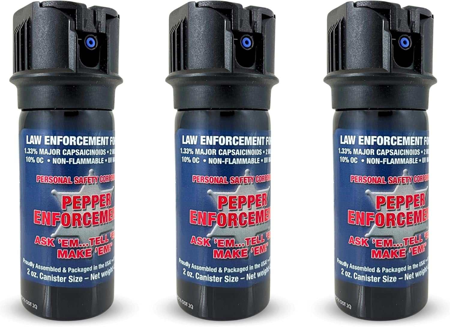3-Pack Fogger Pepper Spray for - 10% OC Maximum Strength Fog Formula ...