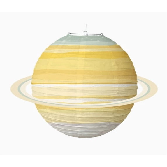 3 Pack Foldable Round Paper Lanterns - Colorful Party Decorations for ...