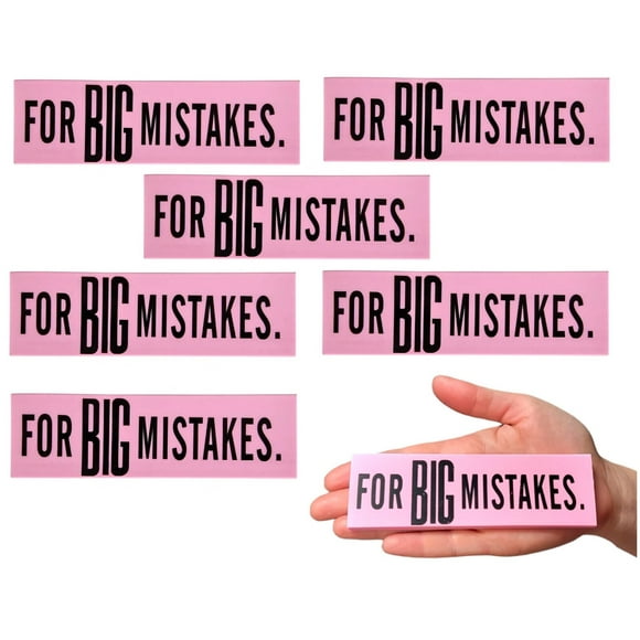 Big Mistakes Eraser