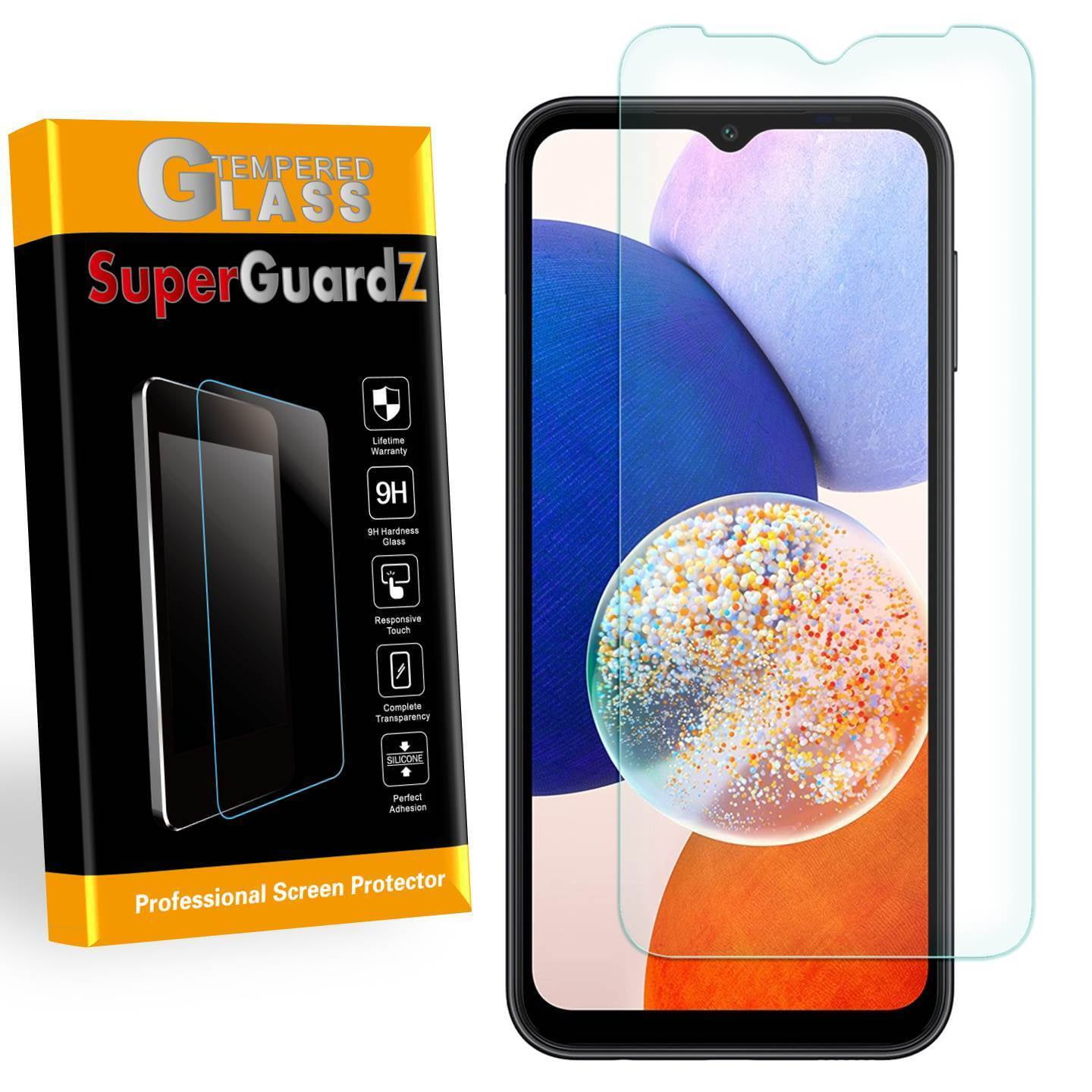 [3-Pack] For Samsung Galaxy A14 5G (2023) - SuperGuardZ Tempered Glass ...