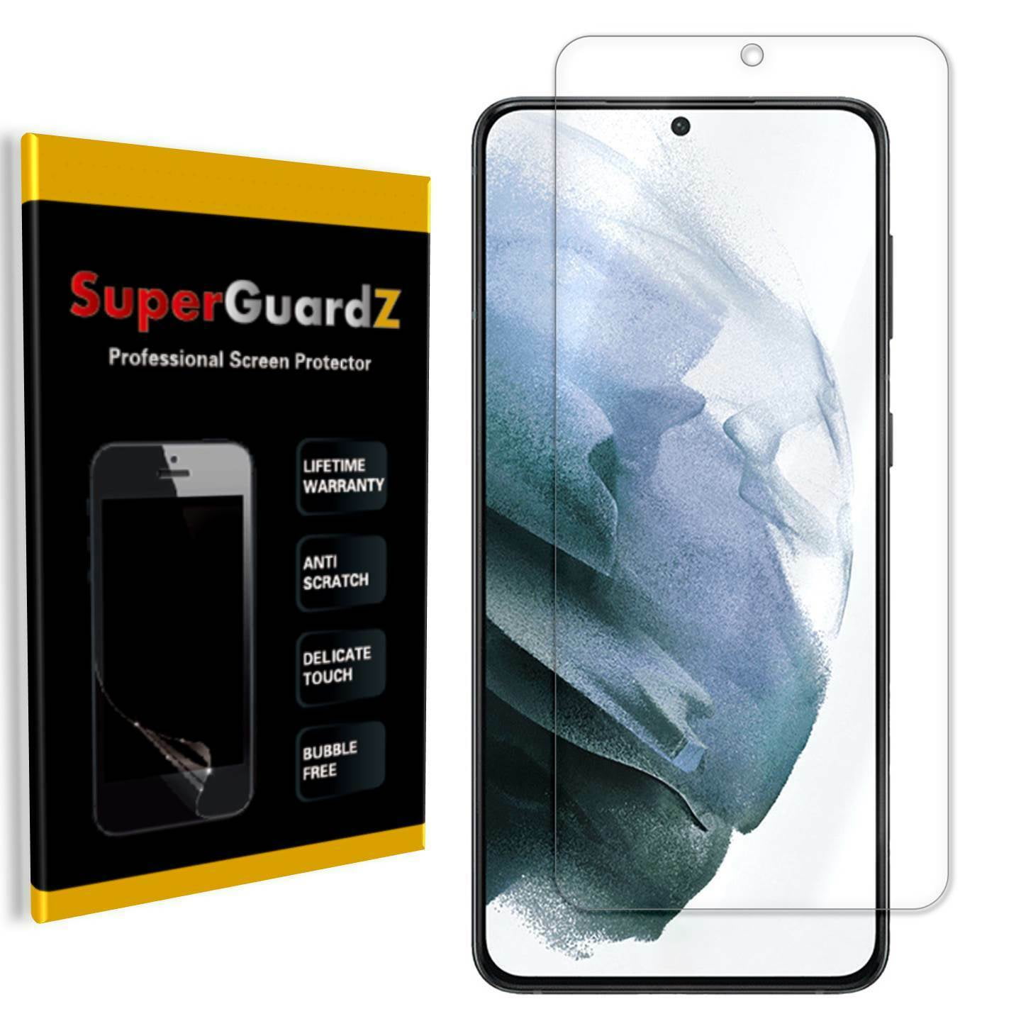 [3-Pack] For Samsung Galaxy S21 (2021) SuperGuardZ [FULL COVER] Screen ...