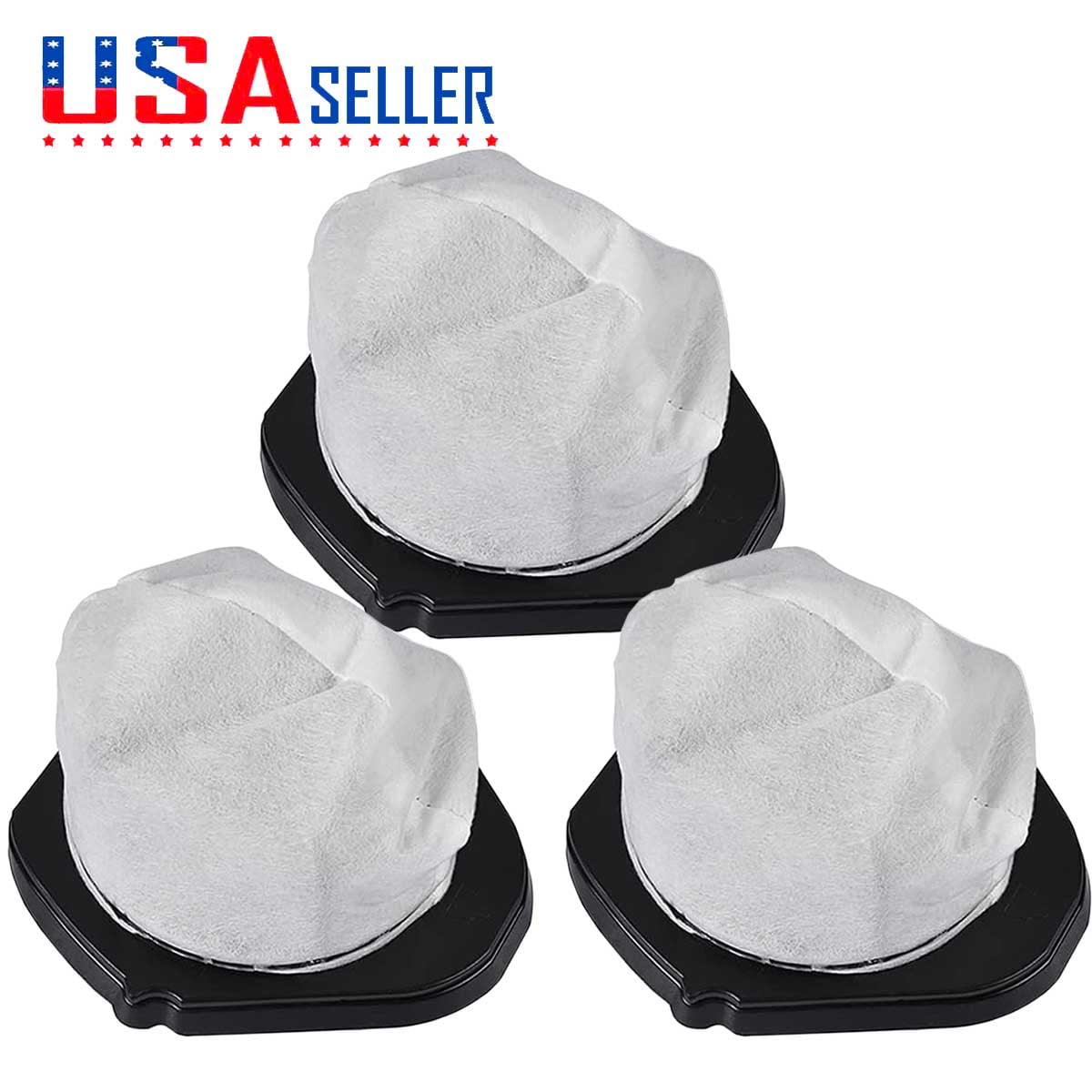 3 Pack For Shark SV736 SV748 SV738 SV780 Dust Cup Filters Part XSB726N ...