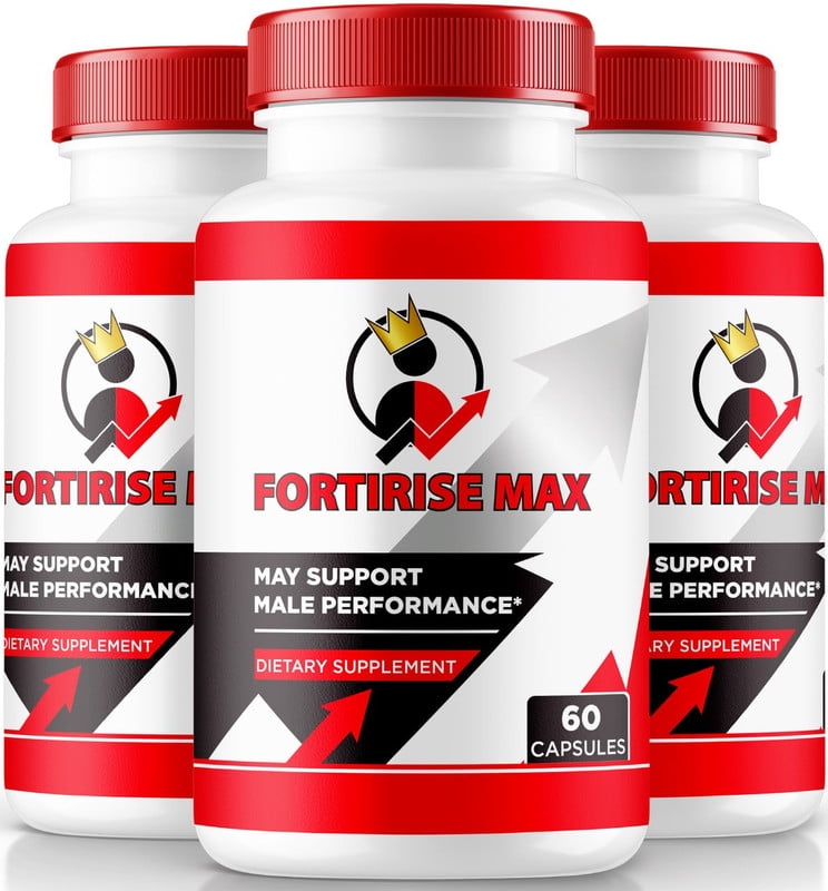 (3 Pack) Fortirise Max Capsules, Official FortiriseMax Pills to Support ...
