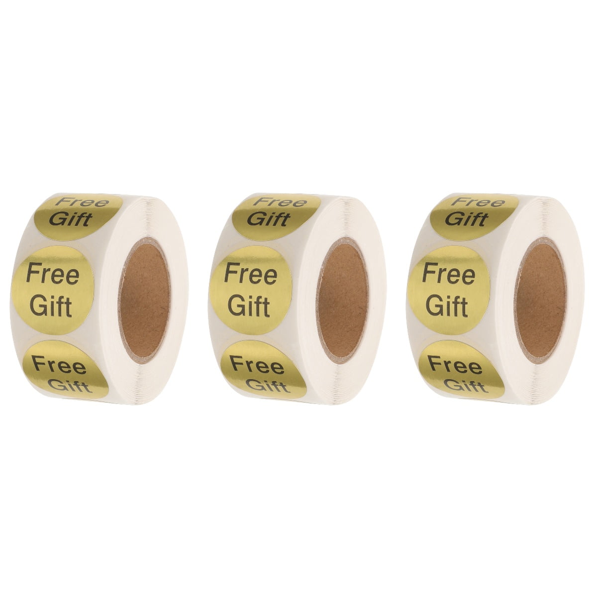 3 Pack Free Gift Label for Supermarket Adhesive Removable Permanent ...
