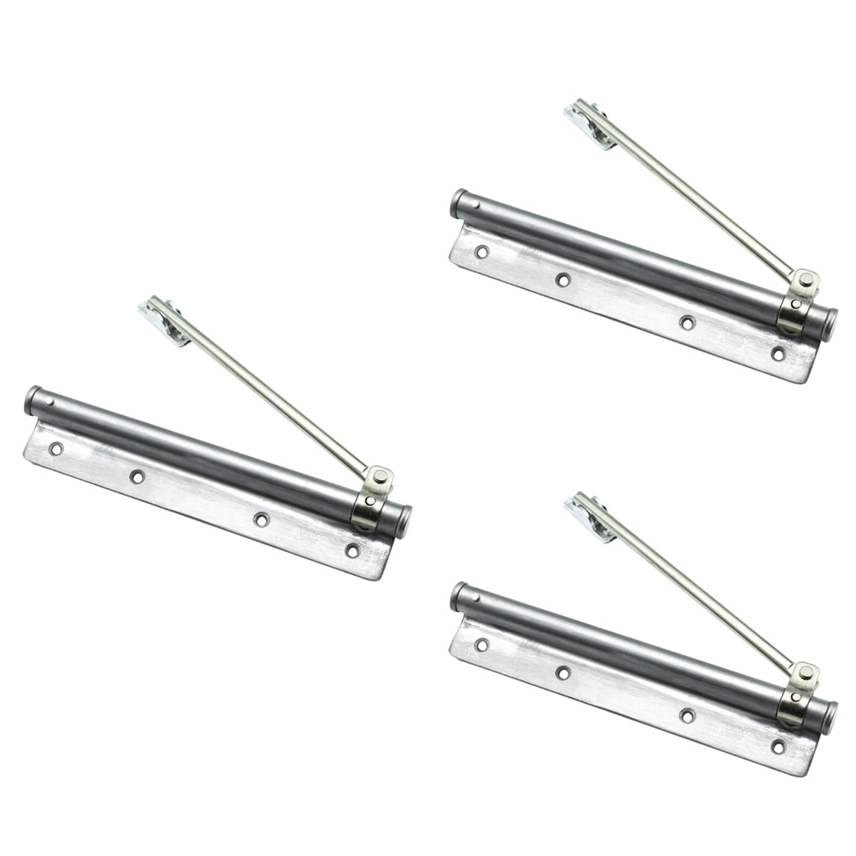 3 Pack Free Punching Automatic Door Closer Spring Hinge Chain Shed ...