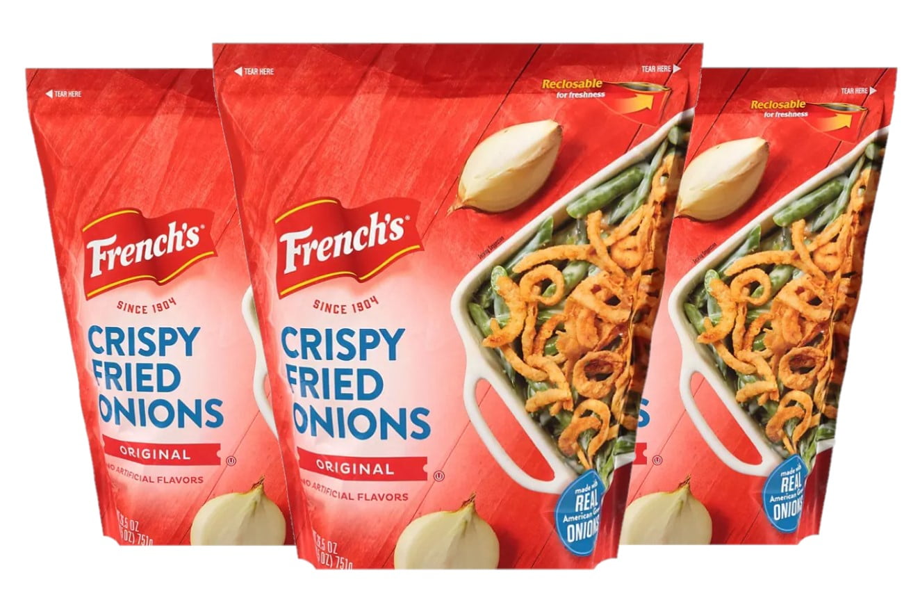 3 Pack | French's Original Crispy French Fried Onions (26.5 oz.) - Walmart.com