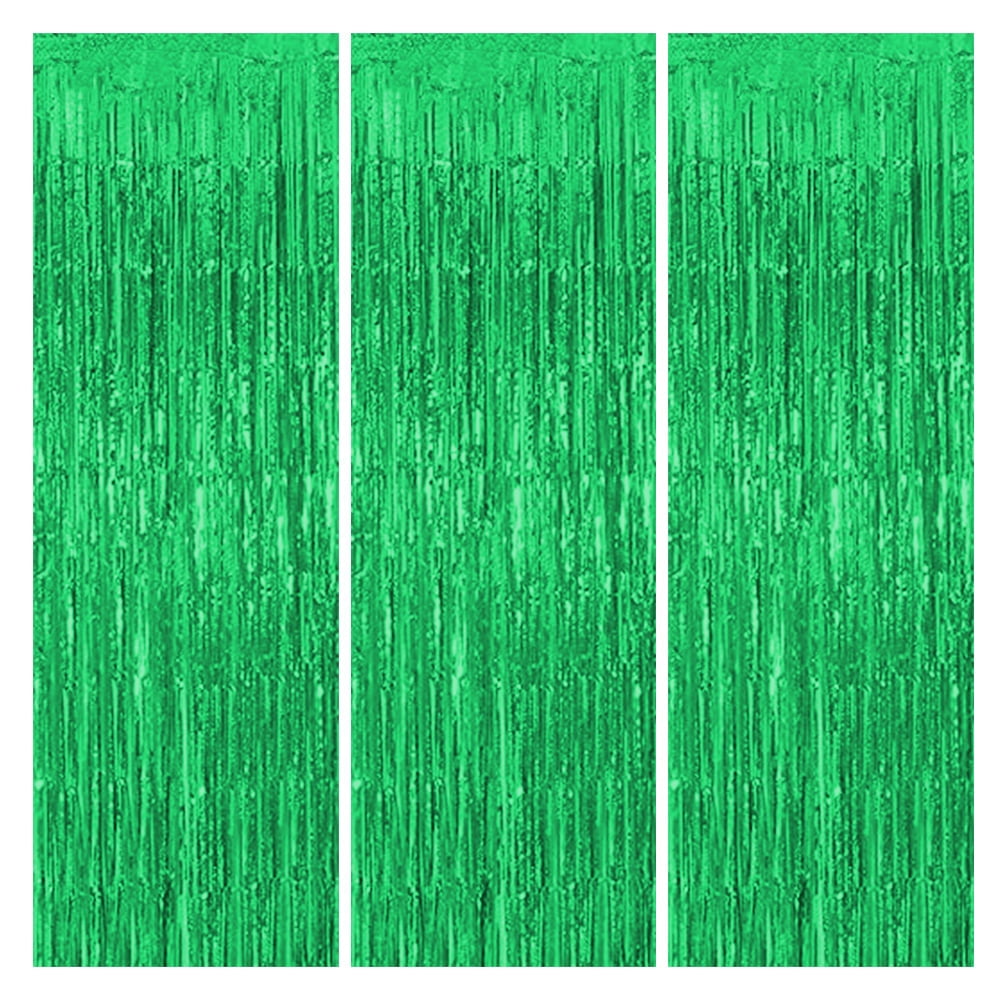 3 Pack Fringe Curtains Party Decor,Wedding Graduations Birthday ...