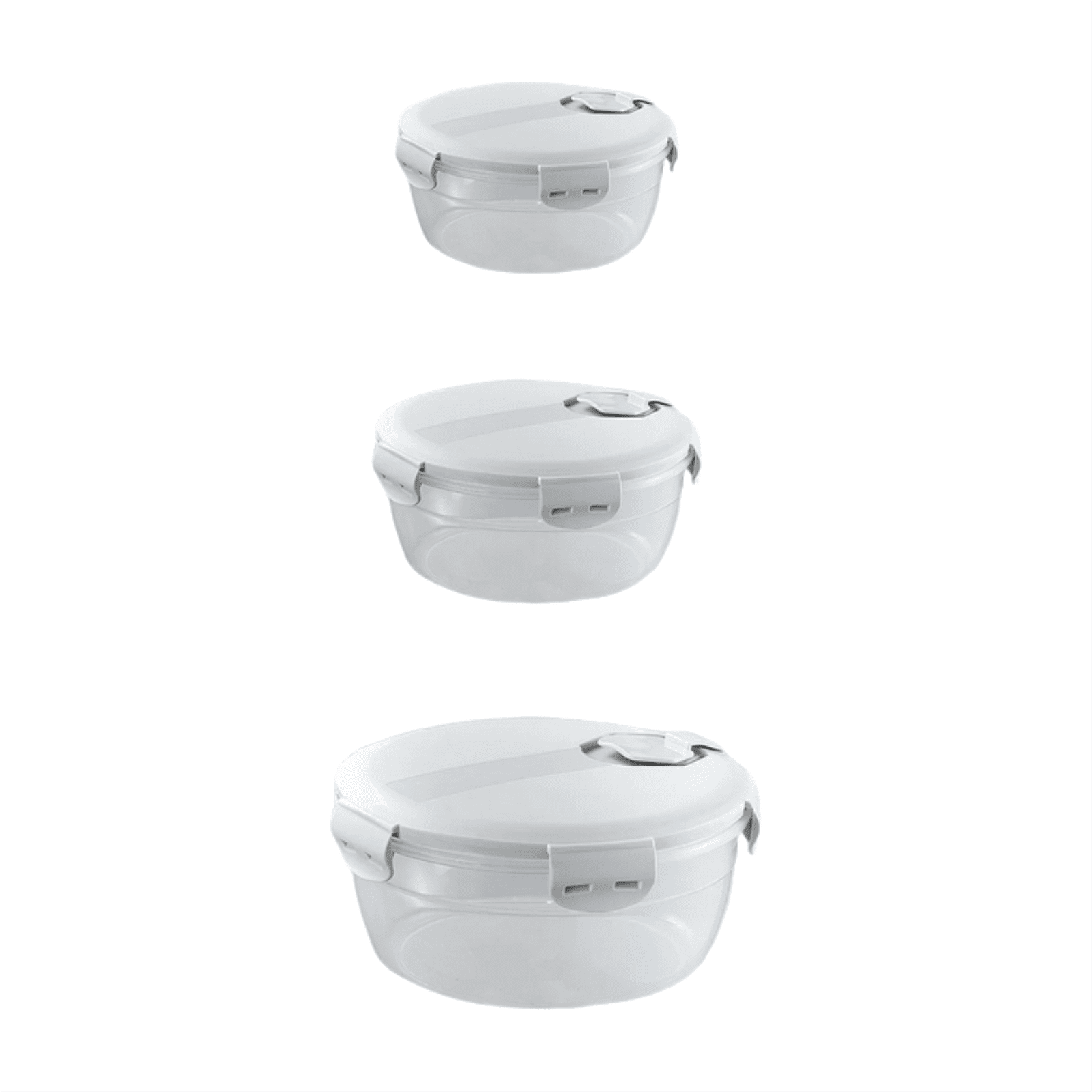 3 Pack Fruit Storage Containers for Fridge with vent holes Airtight ...