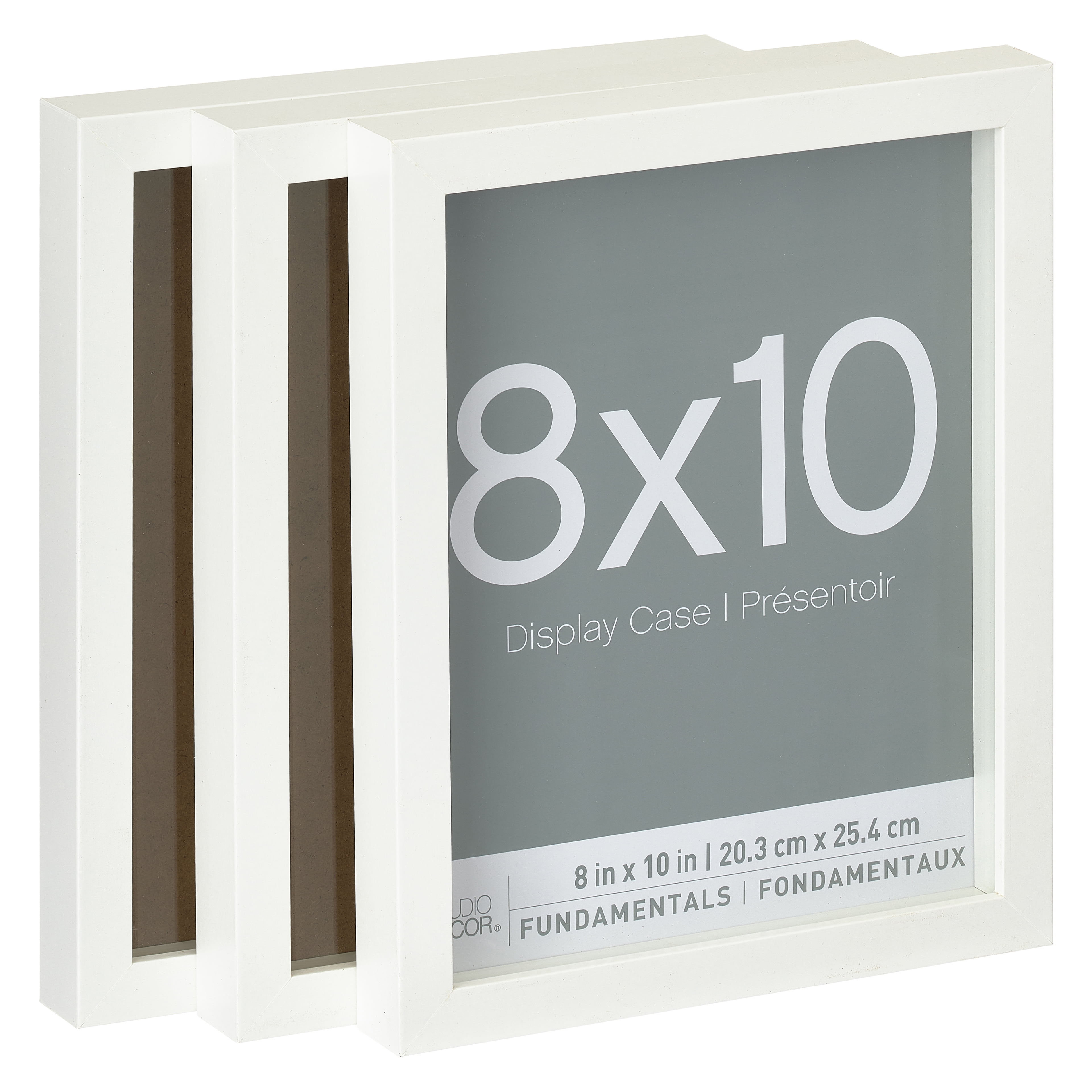 "Studio Décor® Fundamentals 3-Pack White 8"" x 10"" Shadow Boxes for ...