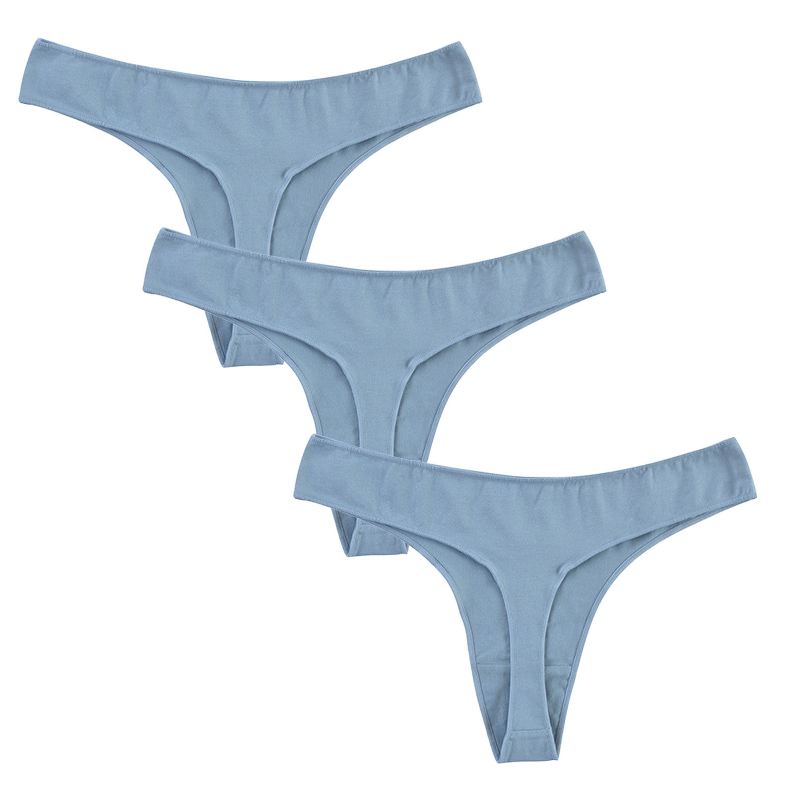 3 Pack G String Thongs for Women High Waisted No Show Panties ...