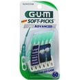 3 Pack - GUM Soft-Picks Advanced 60 ea - Walmart.com