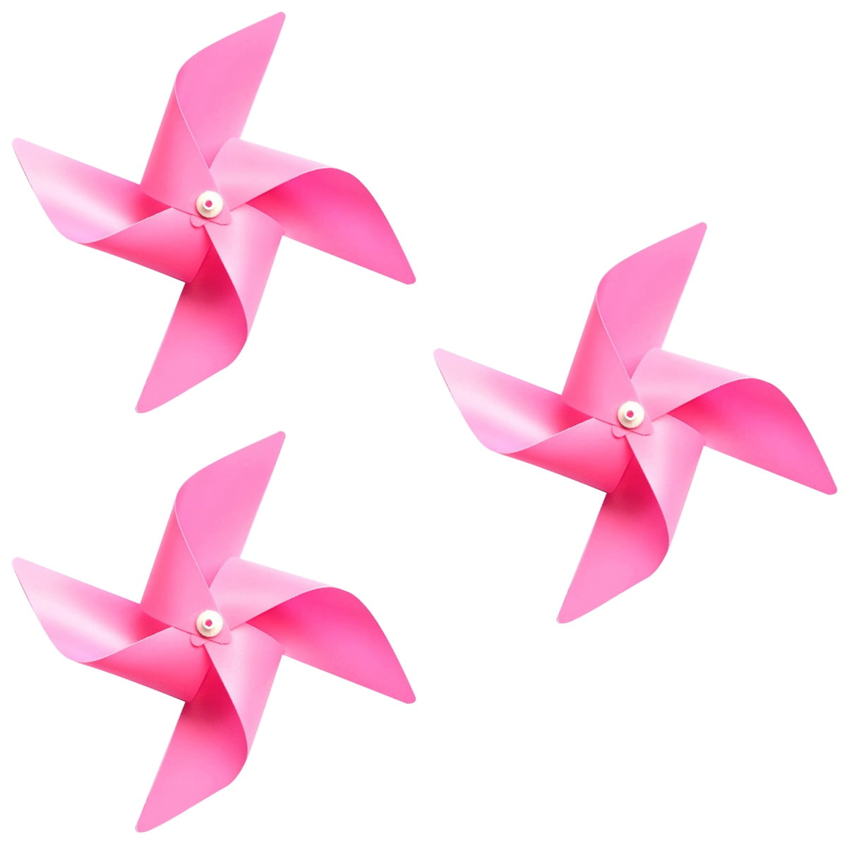 3 Pack Garden Decor Wind Spinner Reflective Pinwheels Windmill Chime ...