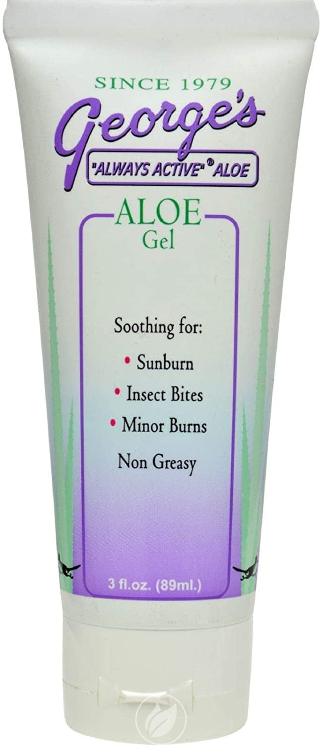 (3 Pack) George's Aloe Vera Aloe Gel 3 Oz - Walmart.com