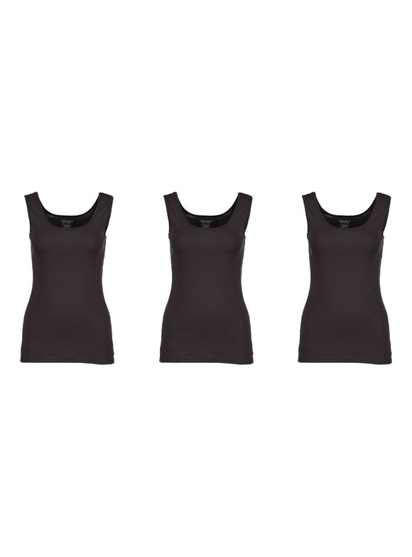Cotton Ribbed Tank Tops