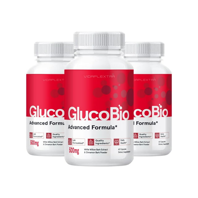 (3 Pack) Gluco Bio Capsules - Gluco Bio Capsules - Walmart.com