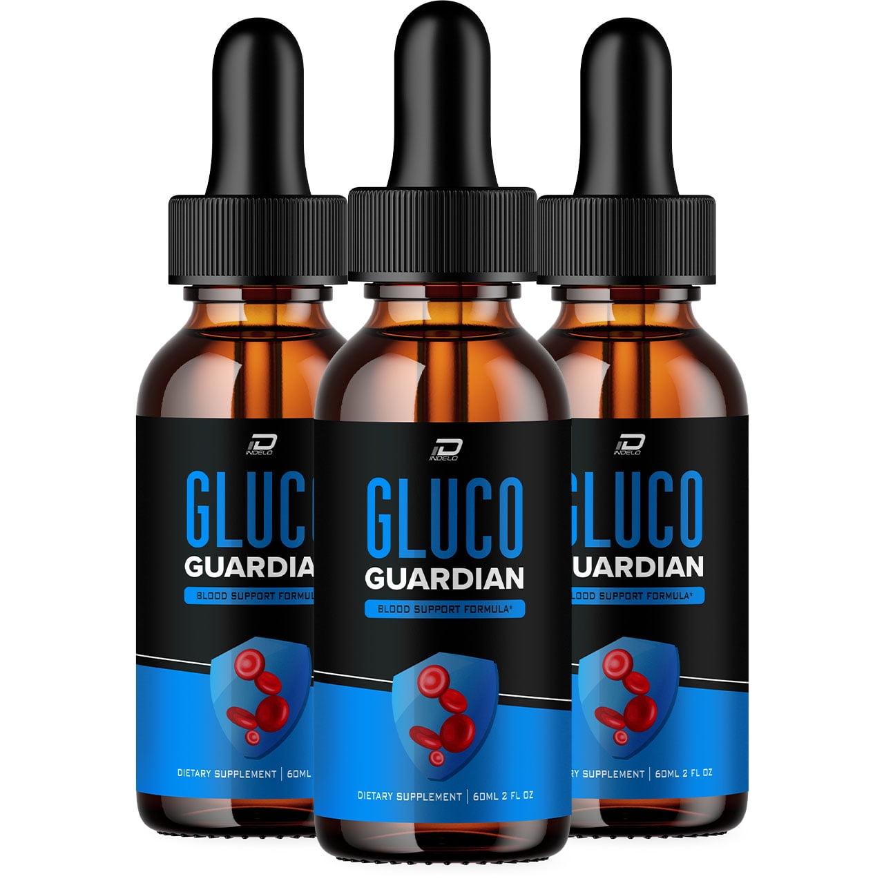 (3 Pack) Gluco Guardian Drops Liquid Supplement - GlucoGuardian Drops ...