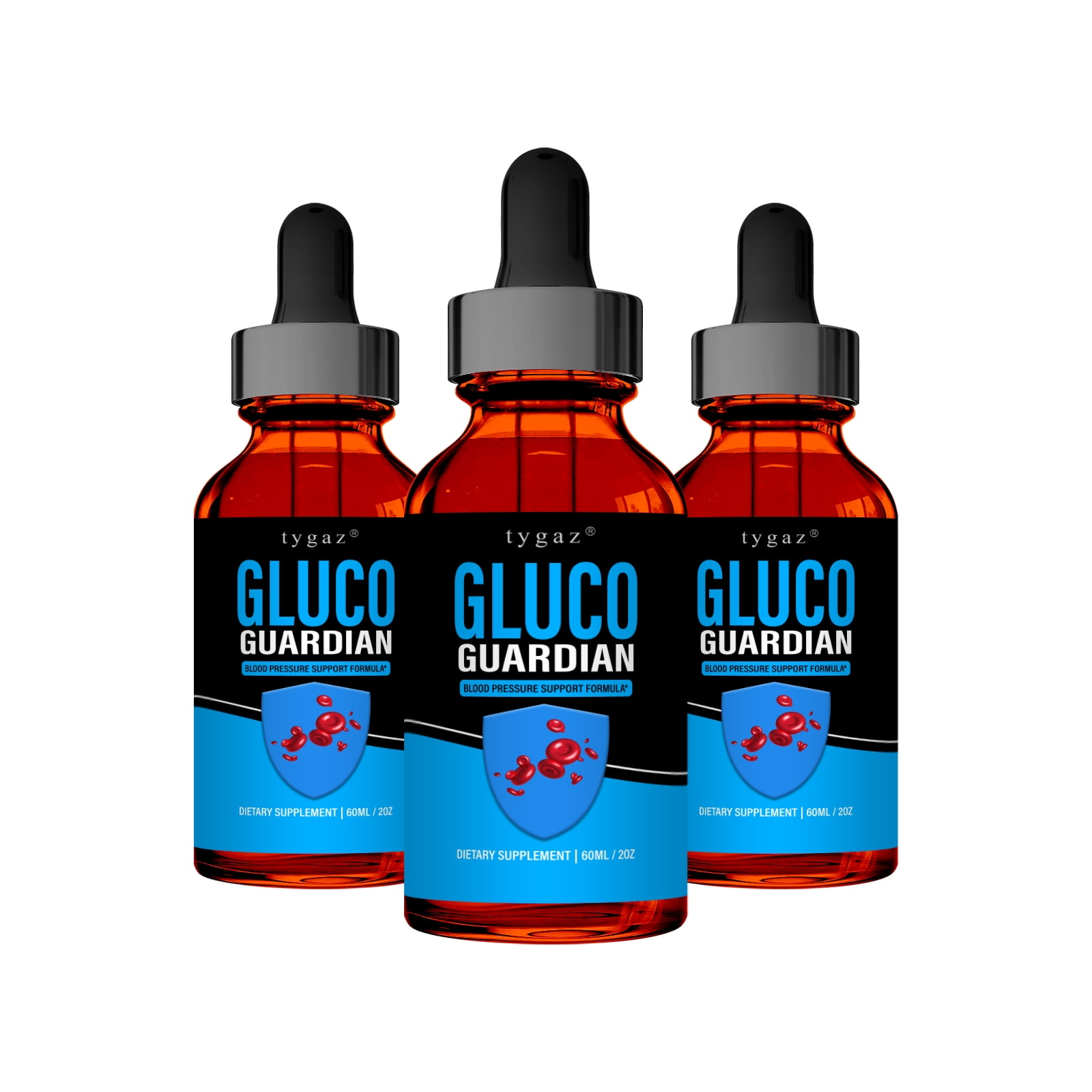 (3 Pack) Gluco Guardian - Gluco Guardian Liquid Supplement - Walmart.com