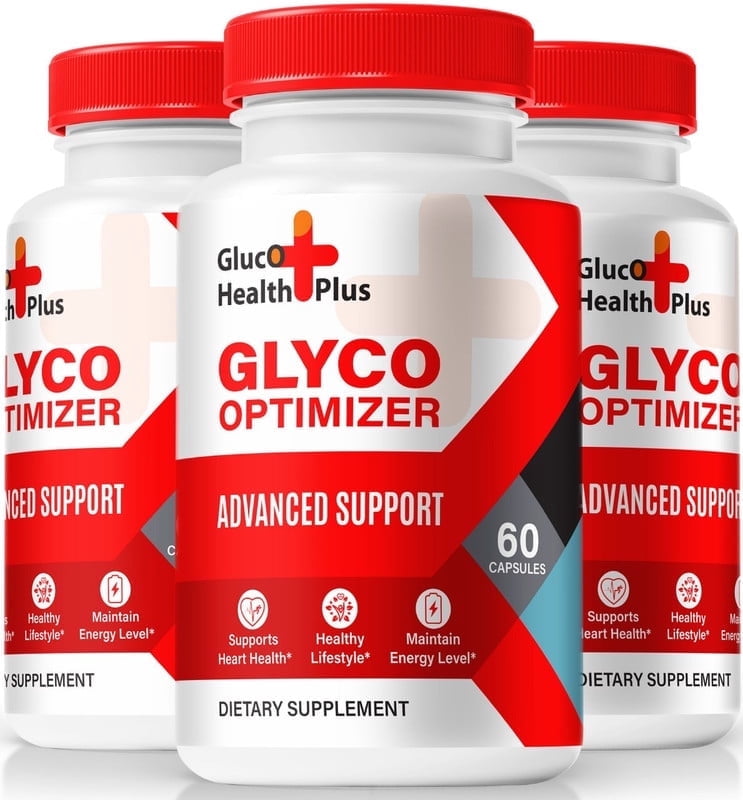 (3 Pack) Gluco Health Plus Capsules, Official GlucoHealth Plus Formula ...