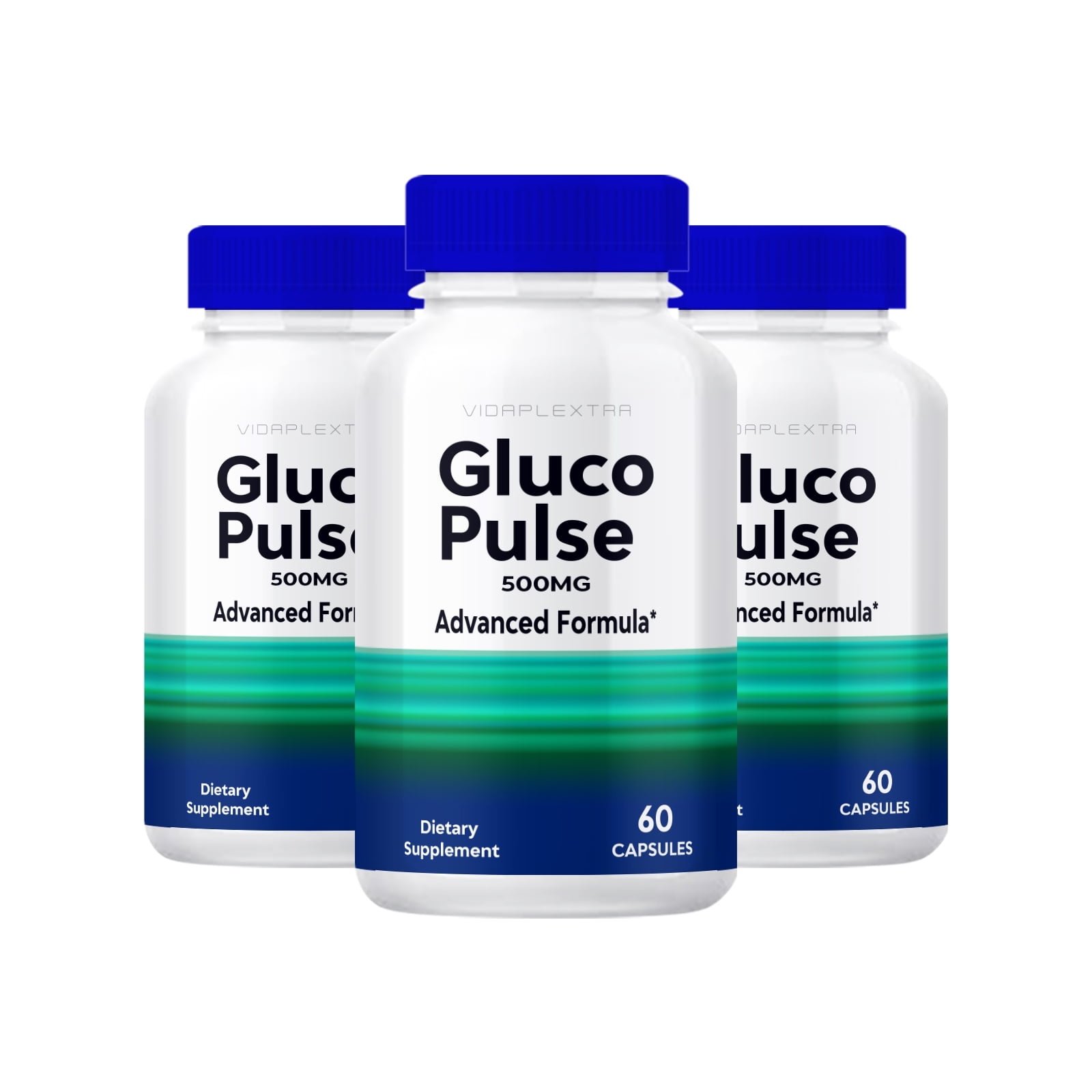(3 Pack) Gluco Pulse Capsules - Gluco Pulse Capsules - Walmart.com