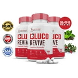 (3 Pack) Gluco Revive Premium Formula 688MG Glucorevive Glycogen ...