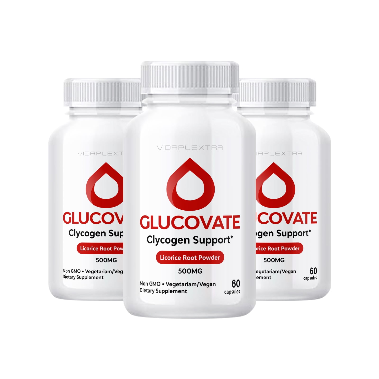 (3 Pack) Glucovate Capsules - Glucovate Capsules - Walmart.com